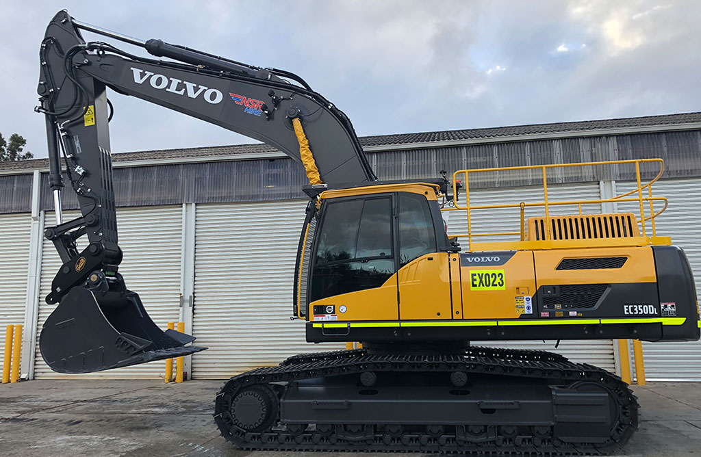 Hire Volvo EC350DL 35T Excavator in Perth, Newman and Port Hedland ...